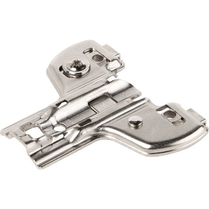 Embase à visser Face-Frame - Distance : 0 mm - Hettich