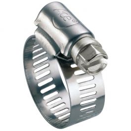 Collier bande perforée W2 inox /acier zingué - 13 mm - Serrage 24 - 36 ...