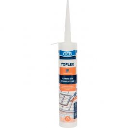 Mastic d'étanchéité translucide - 300 ml - Toflex - Geb