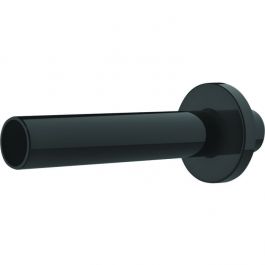 Sortie murale - Polypropylene noir - Diamètre 32mm - Valentin