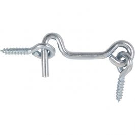 Crochet de contrevent zingué - Ø 6 mm - 200 mm - Viswood