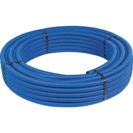 Tube multicouche gainé bleu Tita Fix PE-RT - Ø 16 mm - RBM