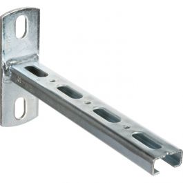 Console de rail en acier zingué - 200 mm - R1 - Flamco