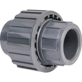 Raccord union 3 pièces PVC pression - FF Ø 40 mm - Nicoll
