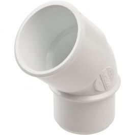 Coude PVC 45° - Nicoll - FF Ø 32 mm- Simple emboîture